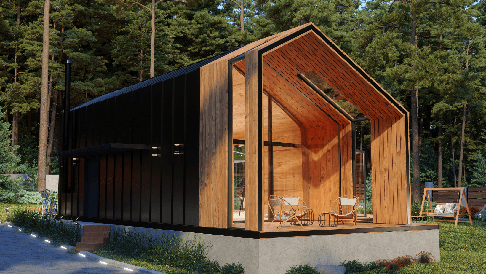 Moderné vykurovanie v tiny house: ako začleniť krb do minimalistického ...